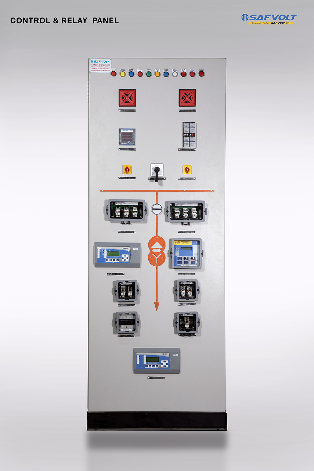 CONTROL AND RELAY PANEL - SAFVOLT
