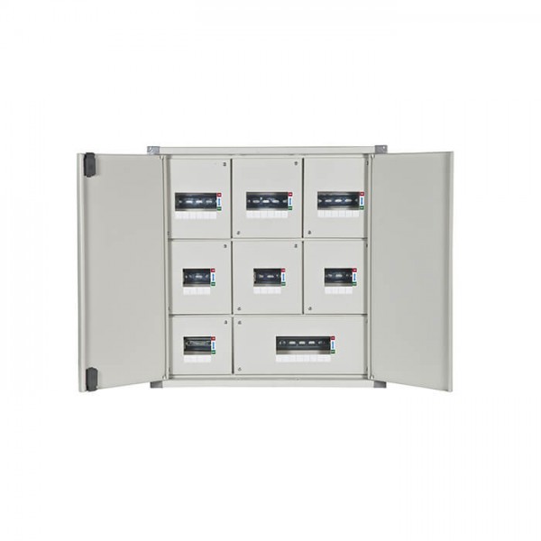7, 8 Segment Double Door Distribution Boards